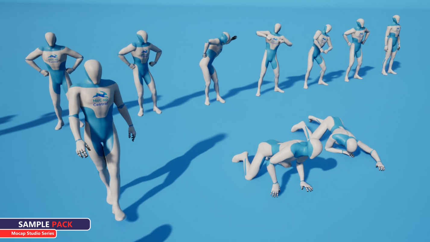 Mocap Studio Series - Sample Pack | FREE – MoCap Central