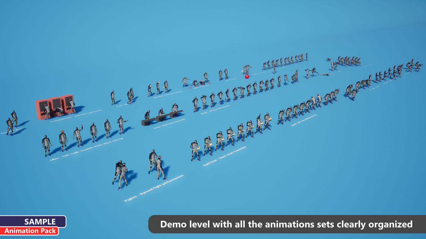 Animation Pack - Sample | FREE – MoCap Central