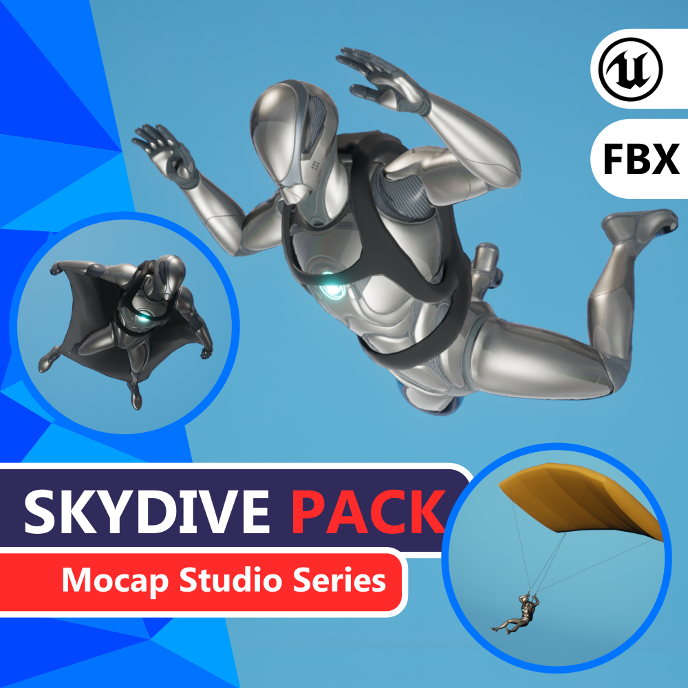Mocap Studio Series - Skydive Pack – MoCap Central