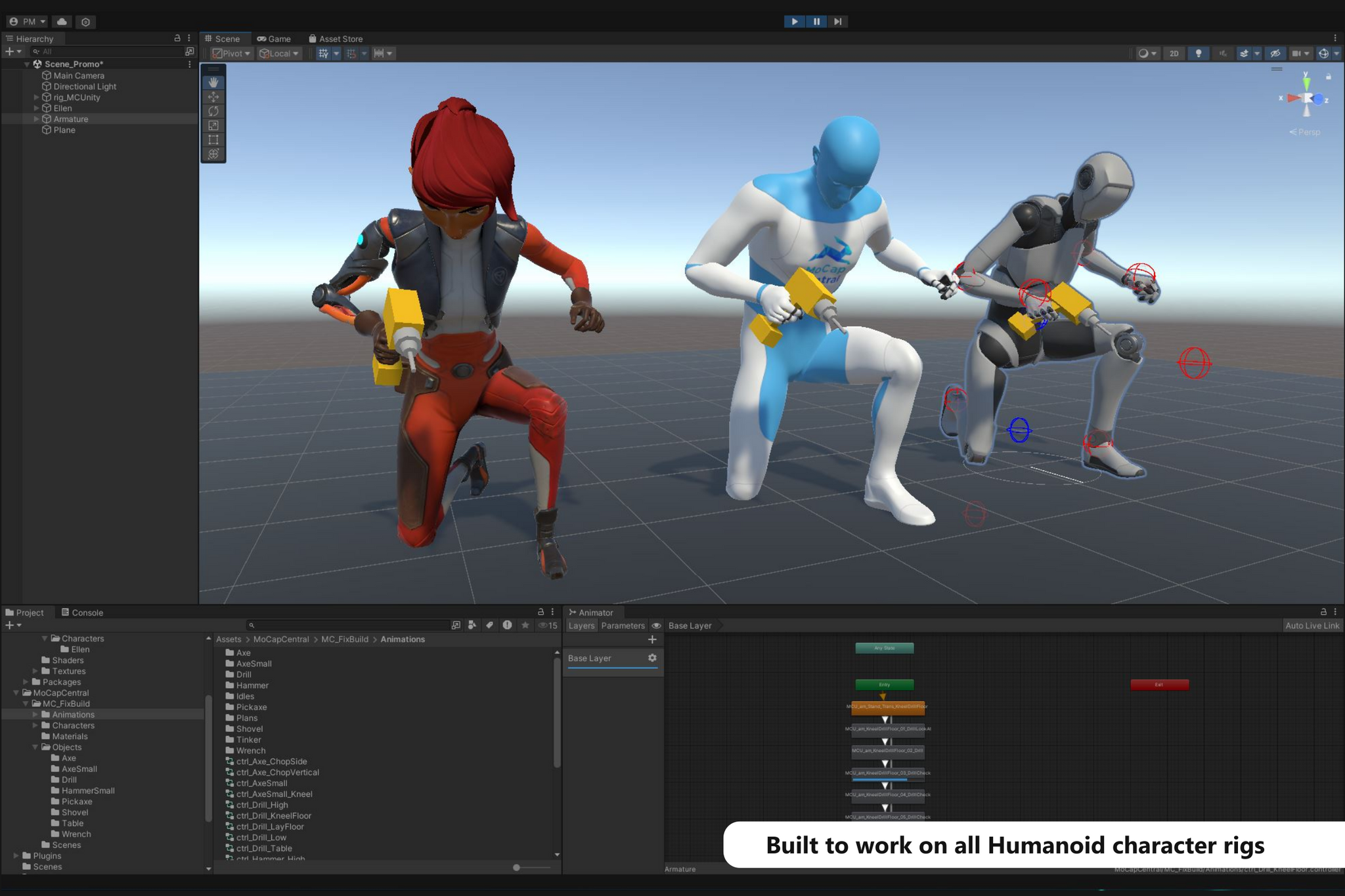 Animation Pack - Fix & Build – MoCap Central