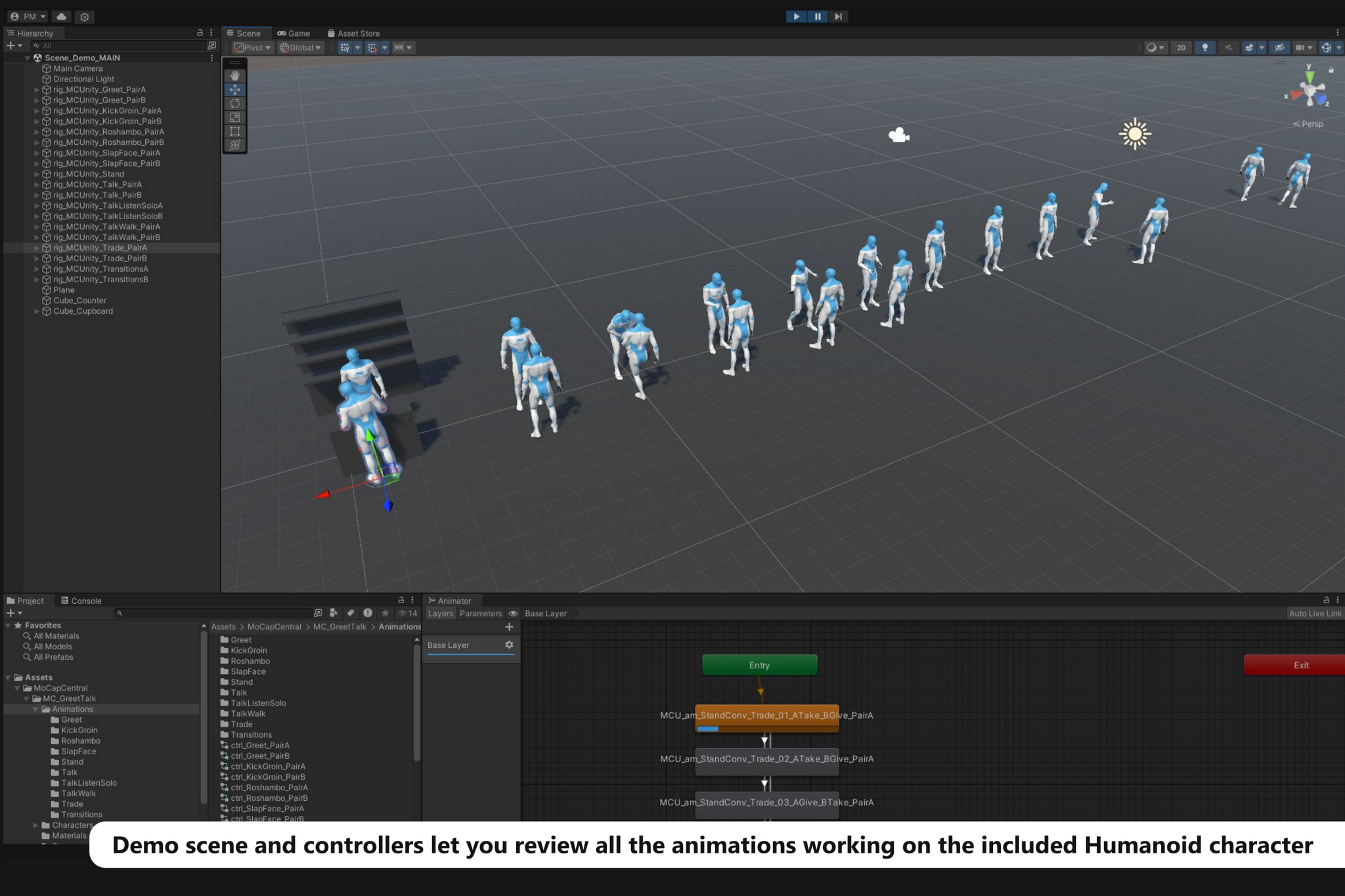 Animation Pack - Greet & Talk – MoCap Central
