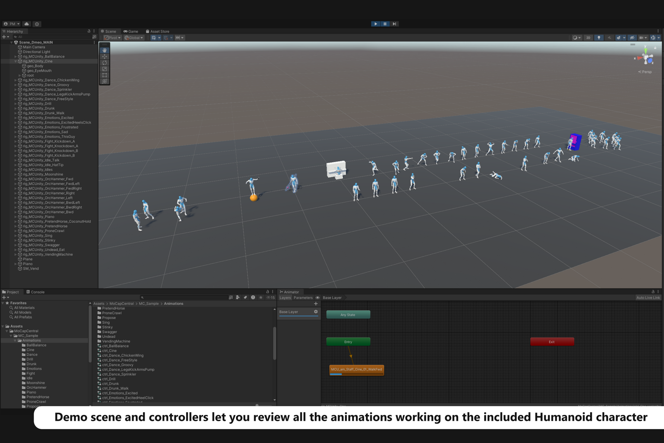 Animation Pack - Sample | FREE – MoCap Central